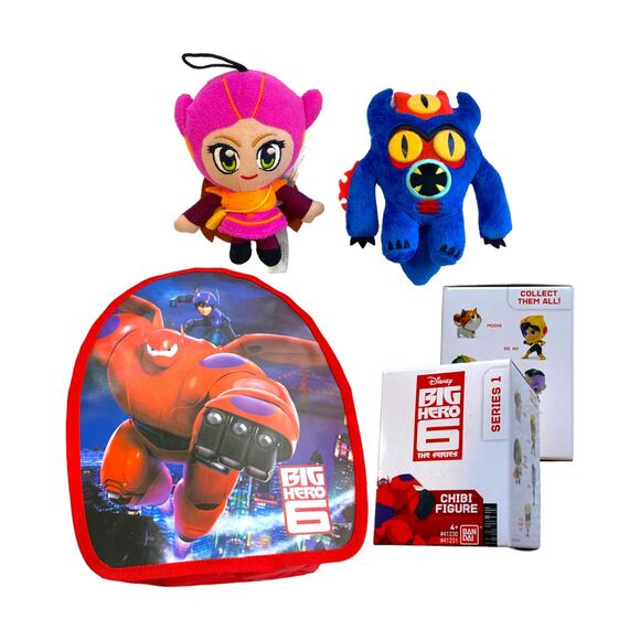 Custom Variety Pack | Toys | Big Hero 6 Baymax Backpack Plush Honey ...